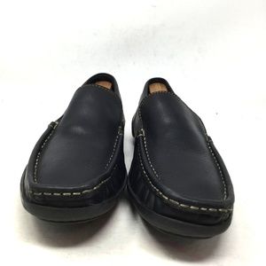 Ferrato | Shoes | Ferrato Men Shoes Size Usa 8 Black Leather Loafers ...